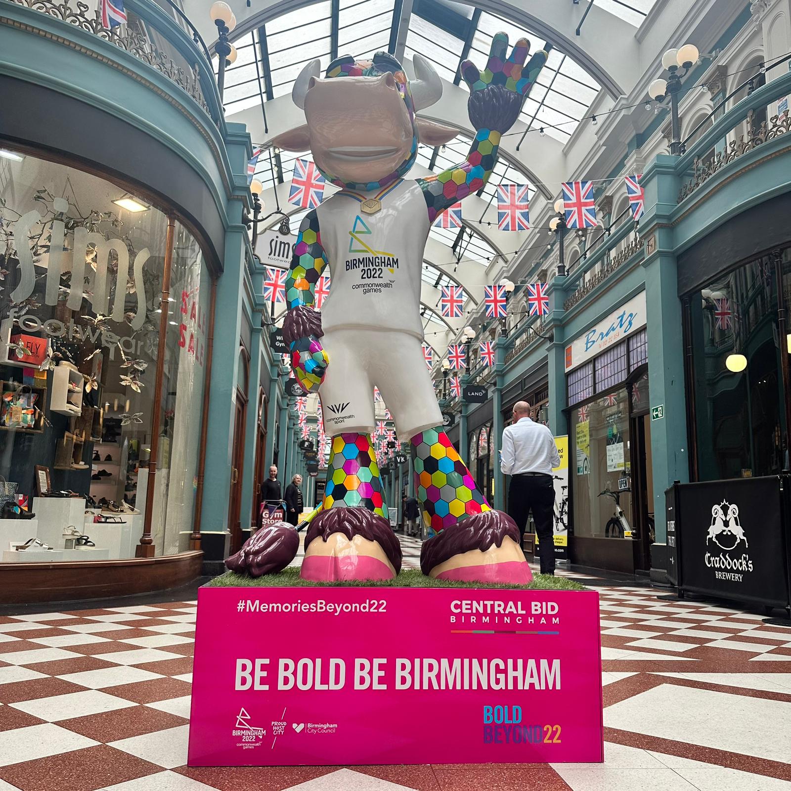 Perry the Bull is back! - Central BID Birmingham