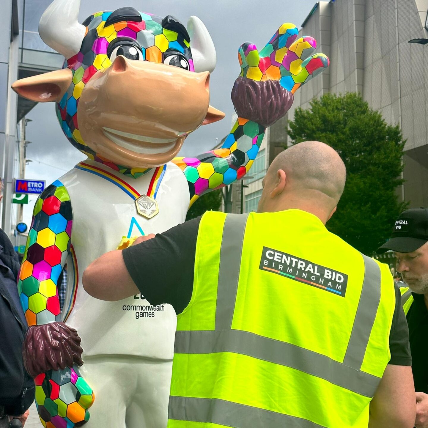 Perry the Bull is back! - Central BID Birmingham