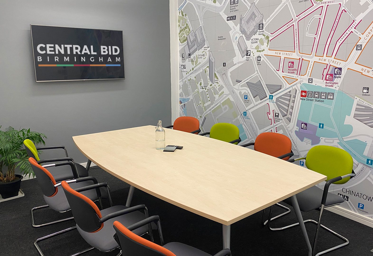 Free Meeting Room Hire - Central BID Birmingham