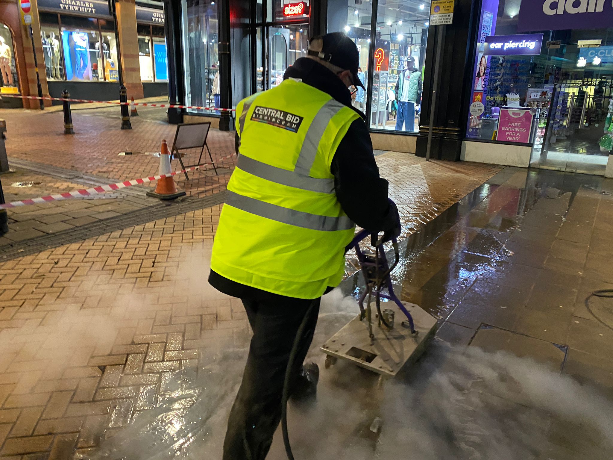 Street Cleaning - Central BID Birmingham