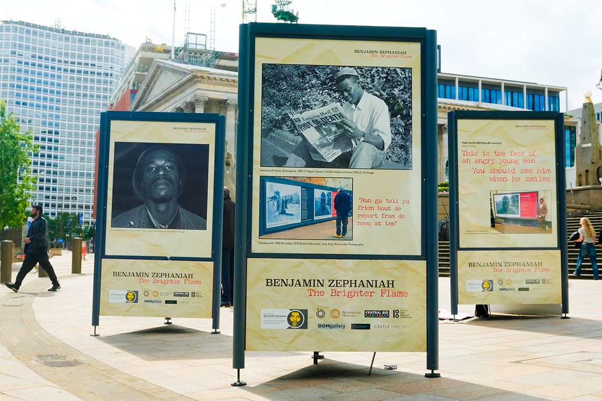 Benjamin Zephaniah exhibition on display in Victoria Square - Central ...