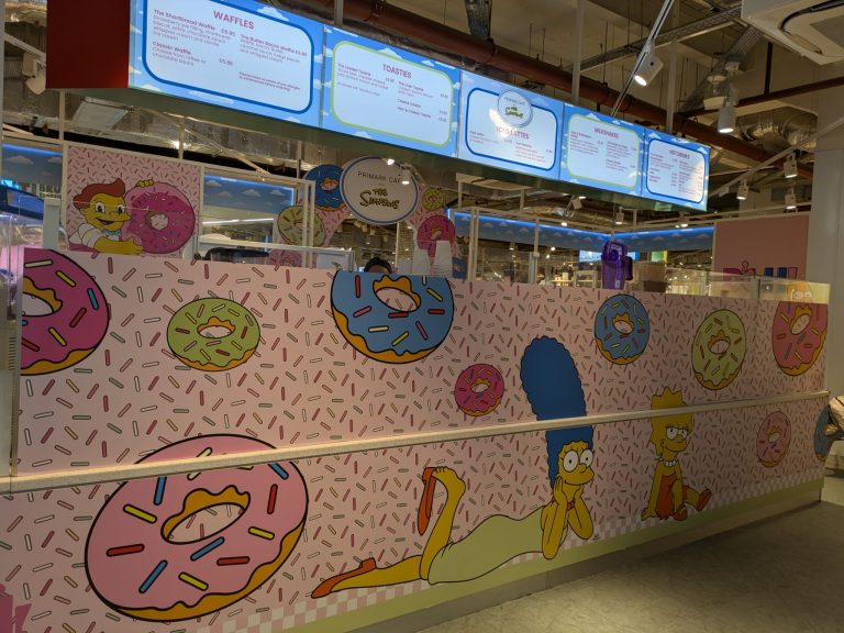 Primark's first The Simpsons themed cafe opens in UK in Birmingham ...