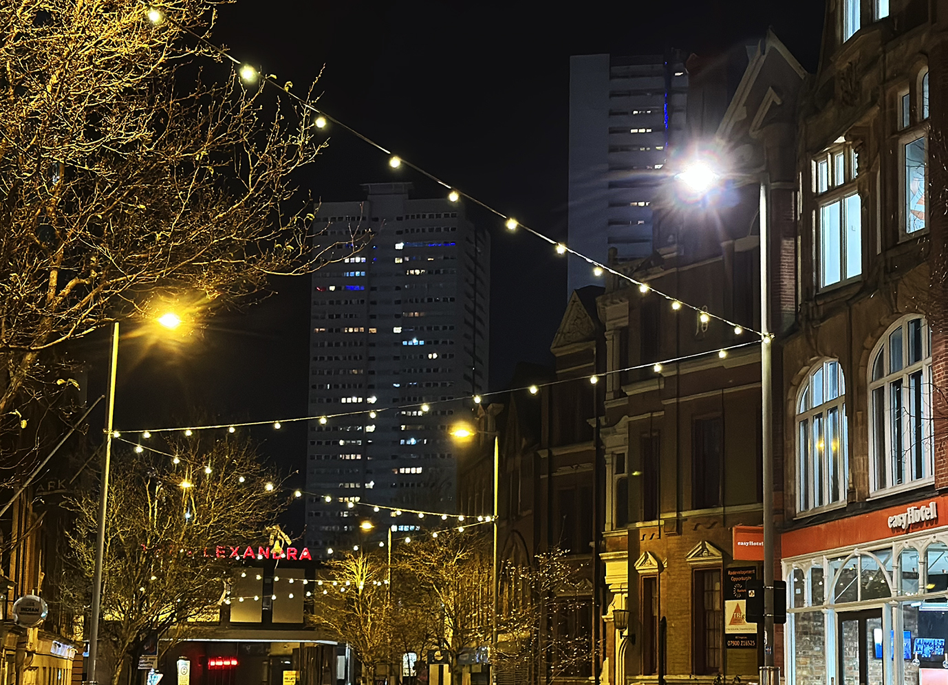 Welcome to John Brighter Street! BID installs new lighting on popular ...
