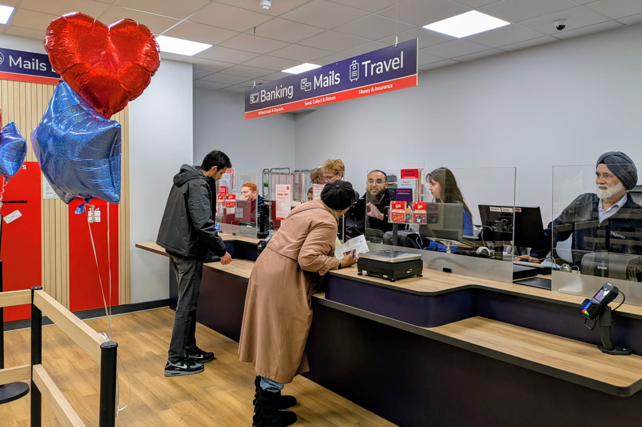 Birmingham city centre Post Office moves into TG Jones - opening hours ...