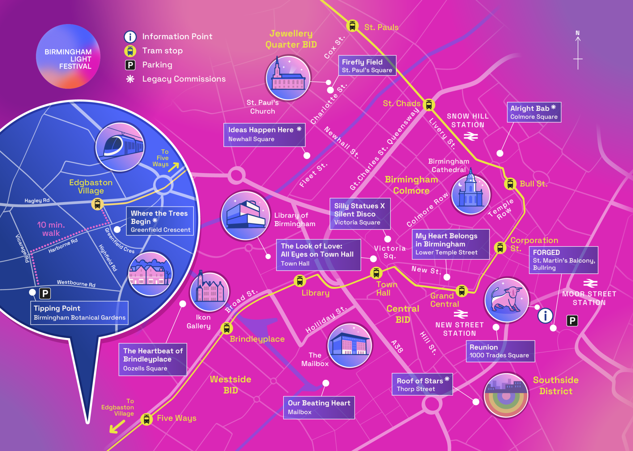 Birmingham Light Festival 2026 dates and full programme - Central BID ...