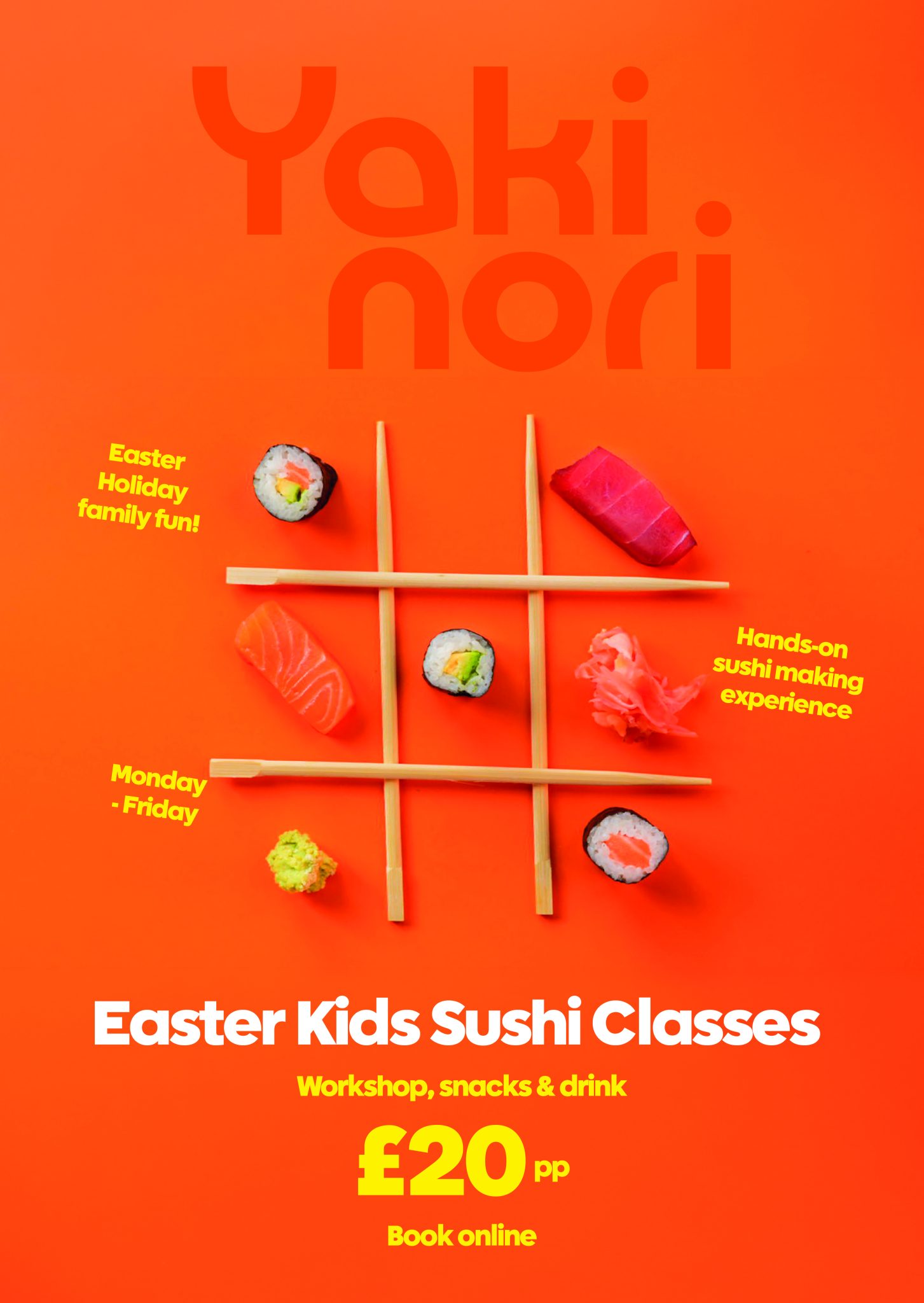 Birmingham restaurant Yakinori launches Easter kids sushi classes ...